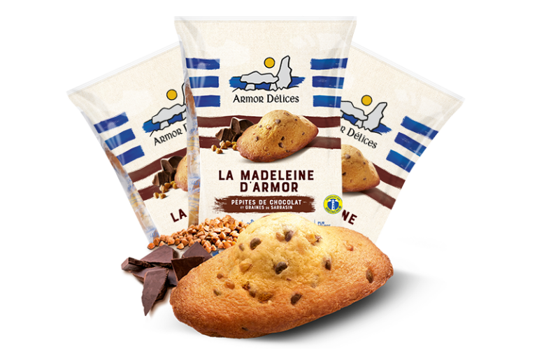 La Madeleine Pur Beurre - Sachets de 13 Madeleines - Armor Délices